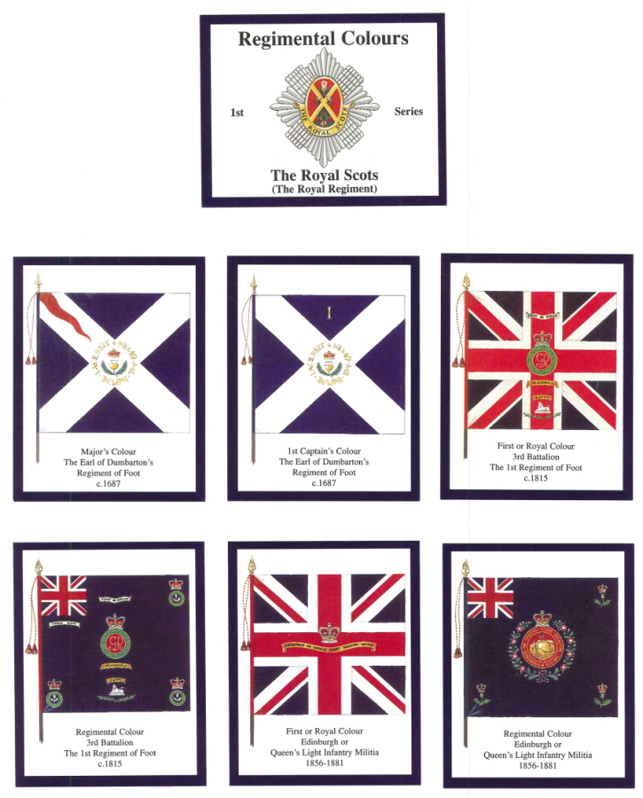 The Royal Scots (The Royal Regiment) 1st Series - 'Regimental Colours ...