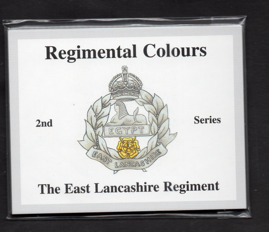 The East Lancashire Regiment 2nd Series - 'Regimental Colours' Trade ...