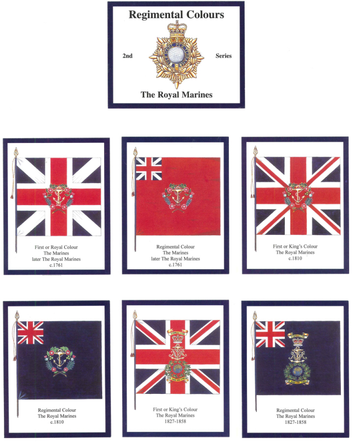 The Royal Marines 2nd Series - 'Regimental Colours' Trade Card Set by ...